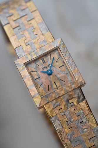 Piaget - Piaget tri colour 18k Solid Rose Yellow White Gold 3850 ...