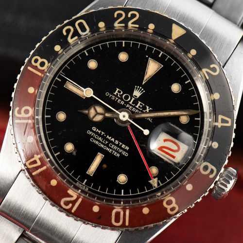 Rolex - 1958 Rolex GMT-Master (Ref. 6542) Gilt "Chapter Ring" Dial