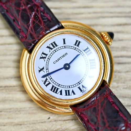 Cartier - Cartier 18K Yellow Gold Vendome Paris Dial Manual Wind 67080