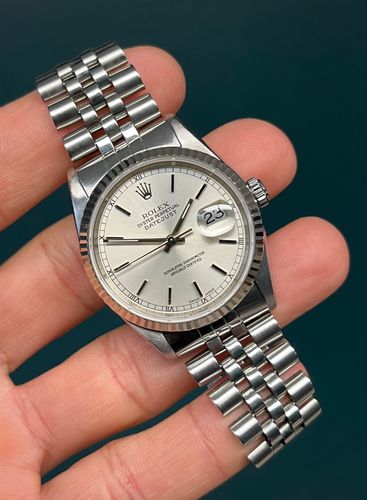 Rolex - 2000 Vintage Rolex Date Just Ref. 16234 "No Holes"