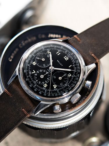 Gallet - 1960s Gallet MultiChron 12H Chronograph "Jim Clark" EP 40-68