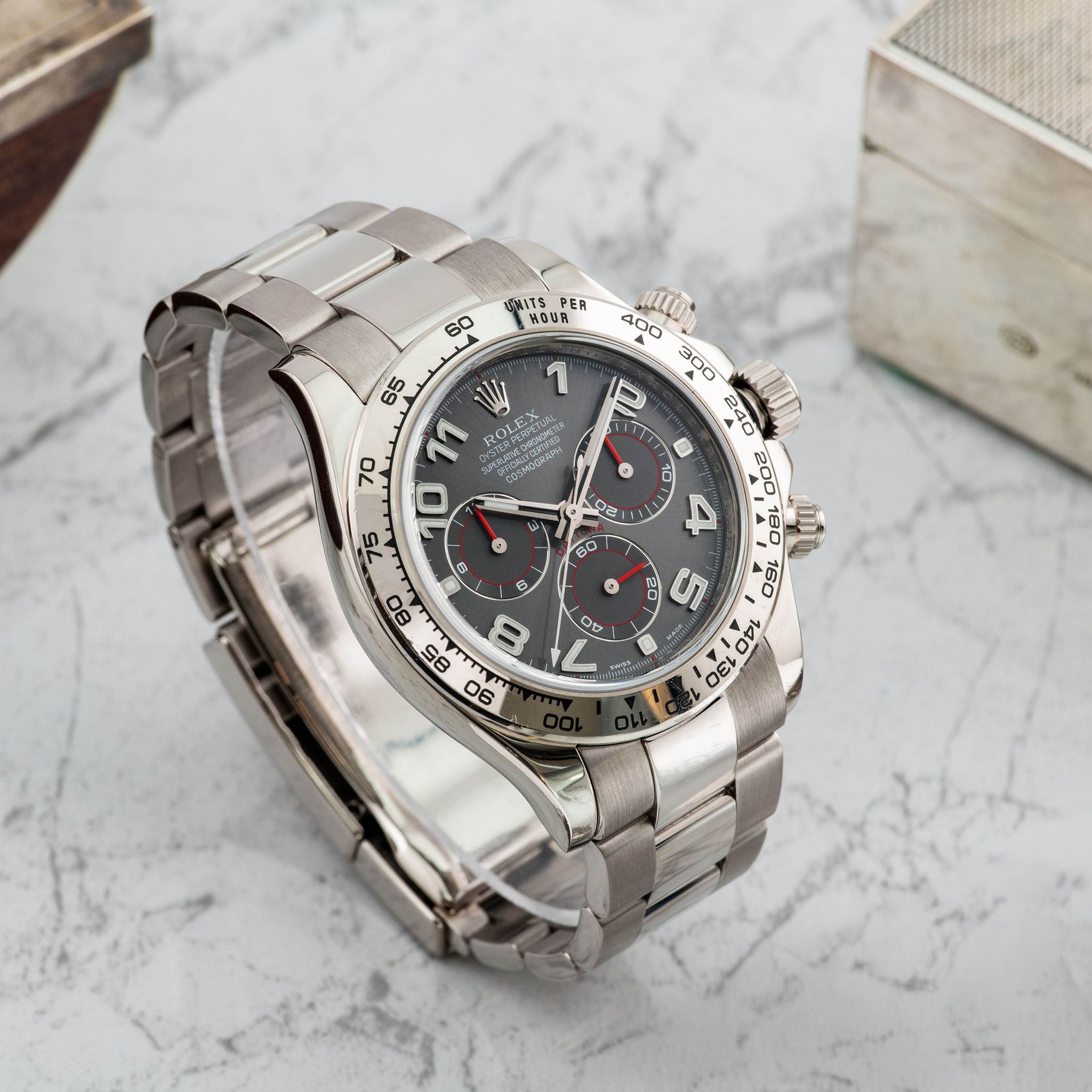 Rolex - Rolex Daytona Grey Racing Dial Ref. 116509 (Full Set), c.a. 2010