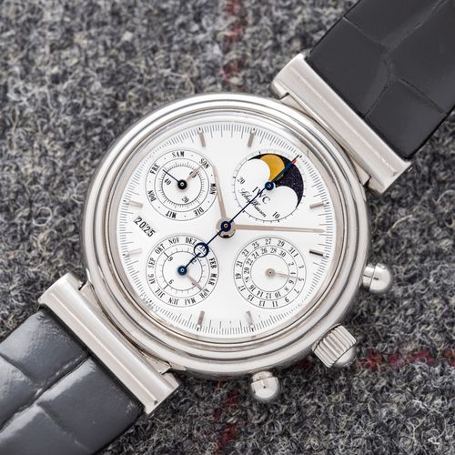 IWC Schaffhausen - IWC Da Vinci Perpetual Calander - Rare White Dial ...