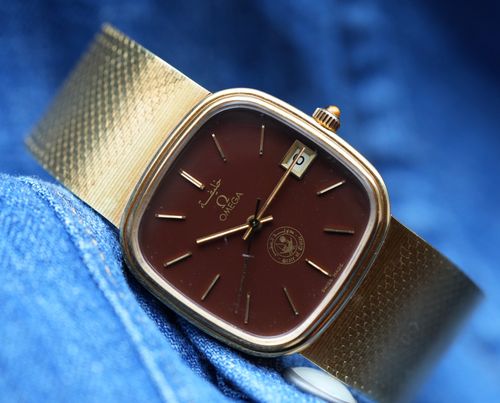 Omega - State of Qatar - 18k Oxblood Dial