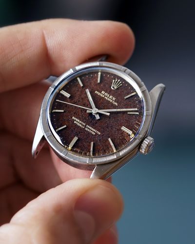 Rolex - 1967 Rolex Tropical Gilt "Coffee Bean" Dial | Oyster Perpetual ...