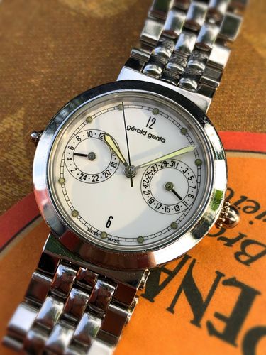 Gerald Genta - Gerald Genta G.3504.7 GMT Date Automatic (Rare and ...