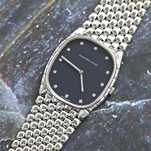 Audemars Piguet - Audemars Piguet Cobra 18K WG Matte Dial with Diamond ...